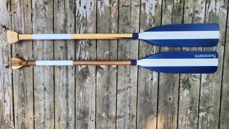 Nautical Hand Painted Paddles, Custom Colours and Design, Home and ...