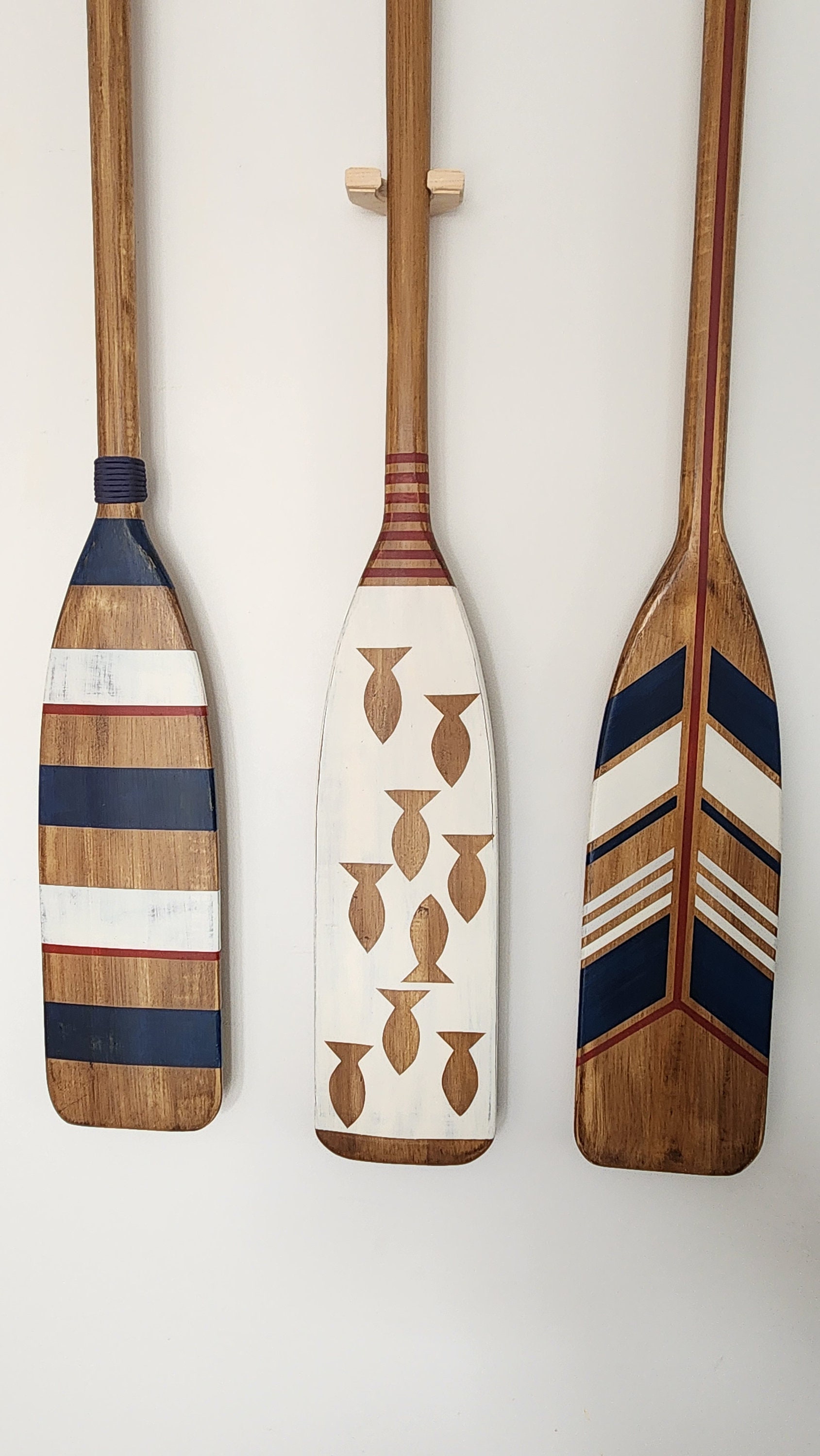 River Collection // Painted Paddles // Choose 1-3 Decorative Canoe ...