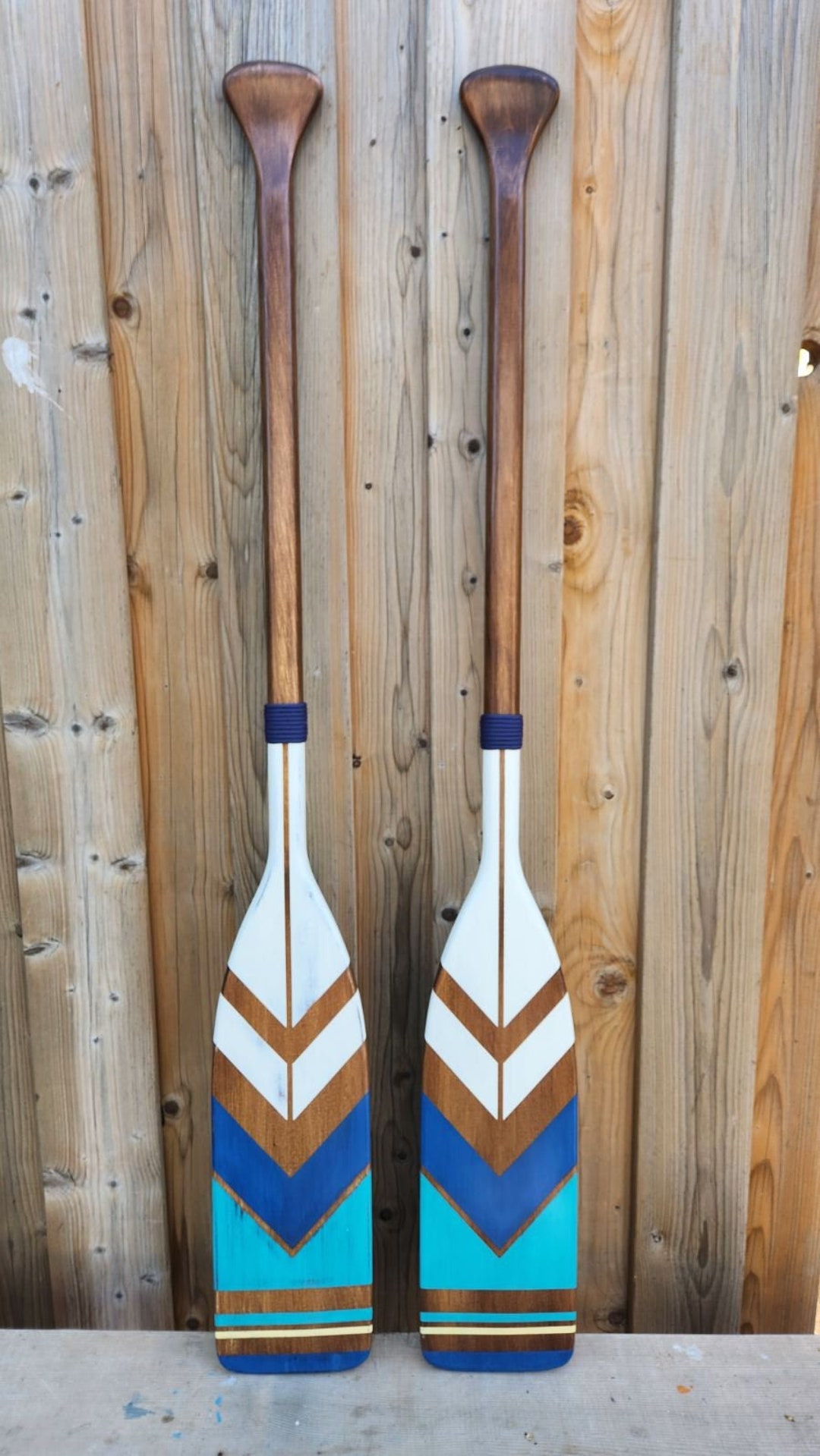 Painted Paddles // Hand Painted // Coastal Decor // Cottage Decor ...