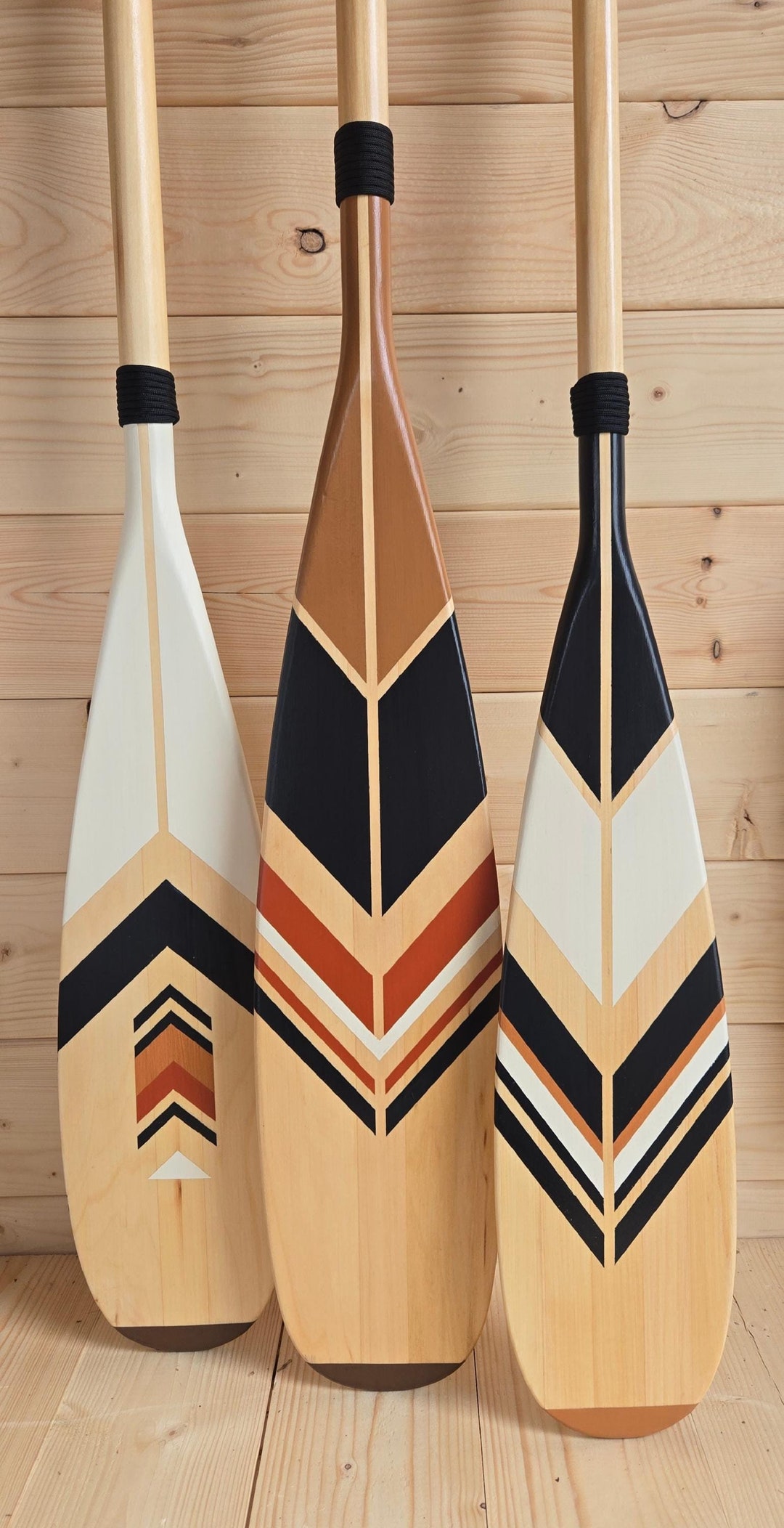 Monarch Collection // Painted Paddles // Hand Painted Decorative Canoe ...