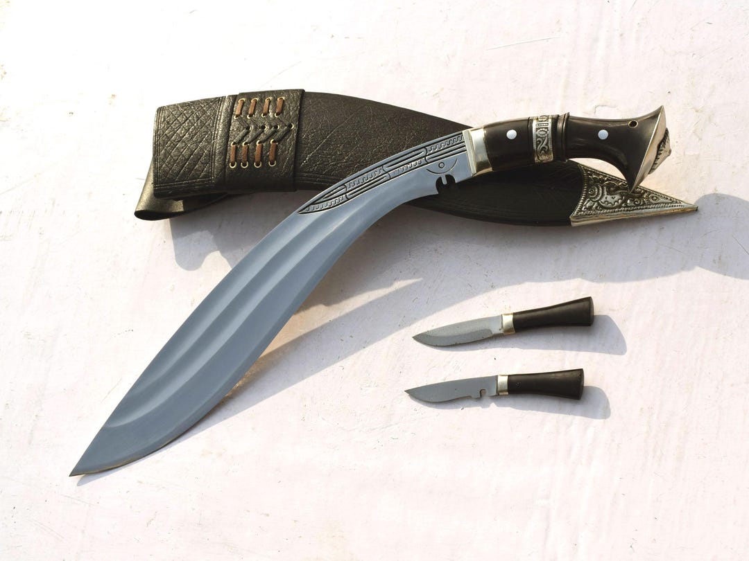 Hand Forged in Nepal/gurkha Issue Military Kukri-kukri-khukuri, Hunting ...