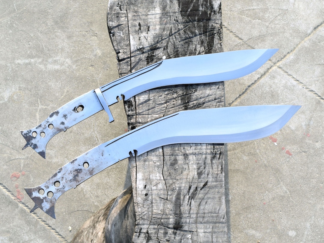 Nepalese Handmade/ Gurkha Issue, Blank Kukri,kukri Knife, Fighting ...