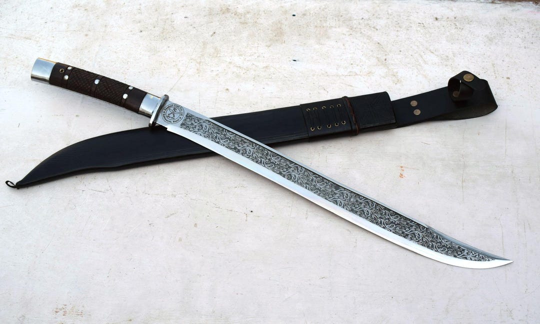 Hand Forged in Nepal/machete Full Tang-using Kukri-kukuri Hunting ...