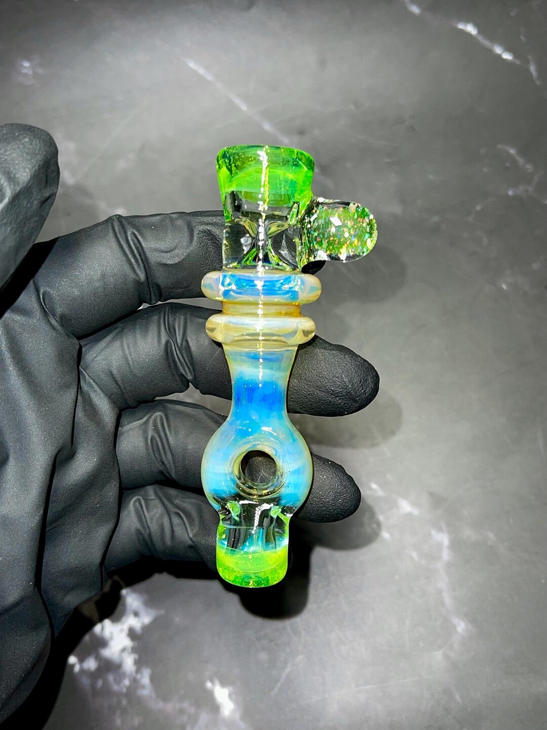 UV Crushed Opal Silver Fume Pipe Phish Gift Deadhead Gift Holiday Gift ...