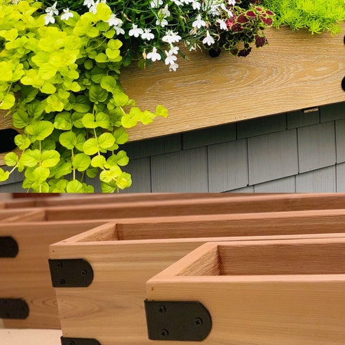 Cedar Window Box Planters | Etsy