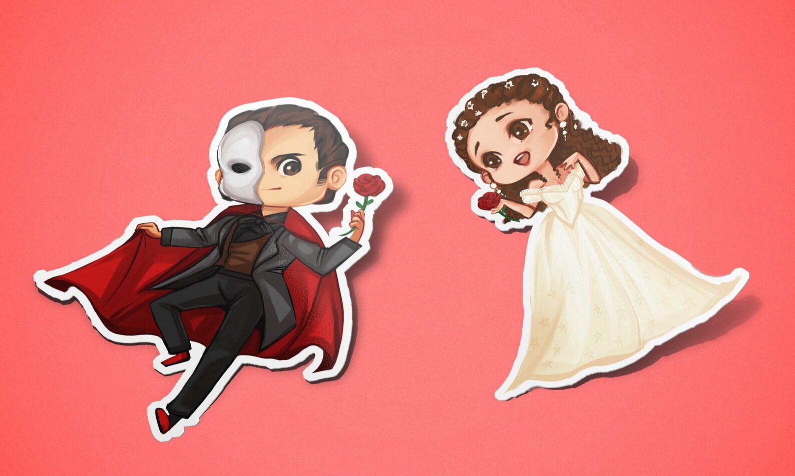 Phantom of the Opera Stickers | Etsy