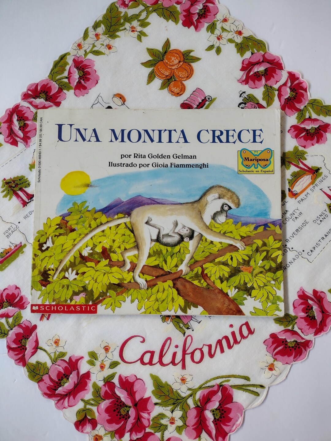 Vintage Children's Book Una Monita Crece Mother's Day Book Spanish ...