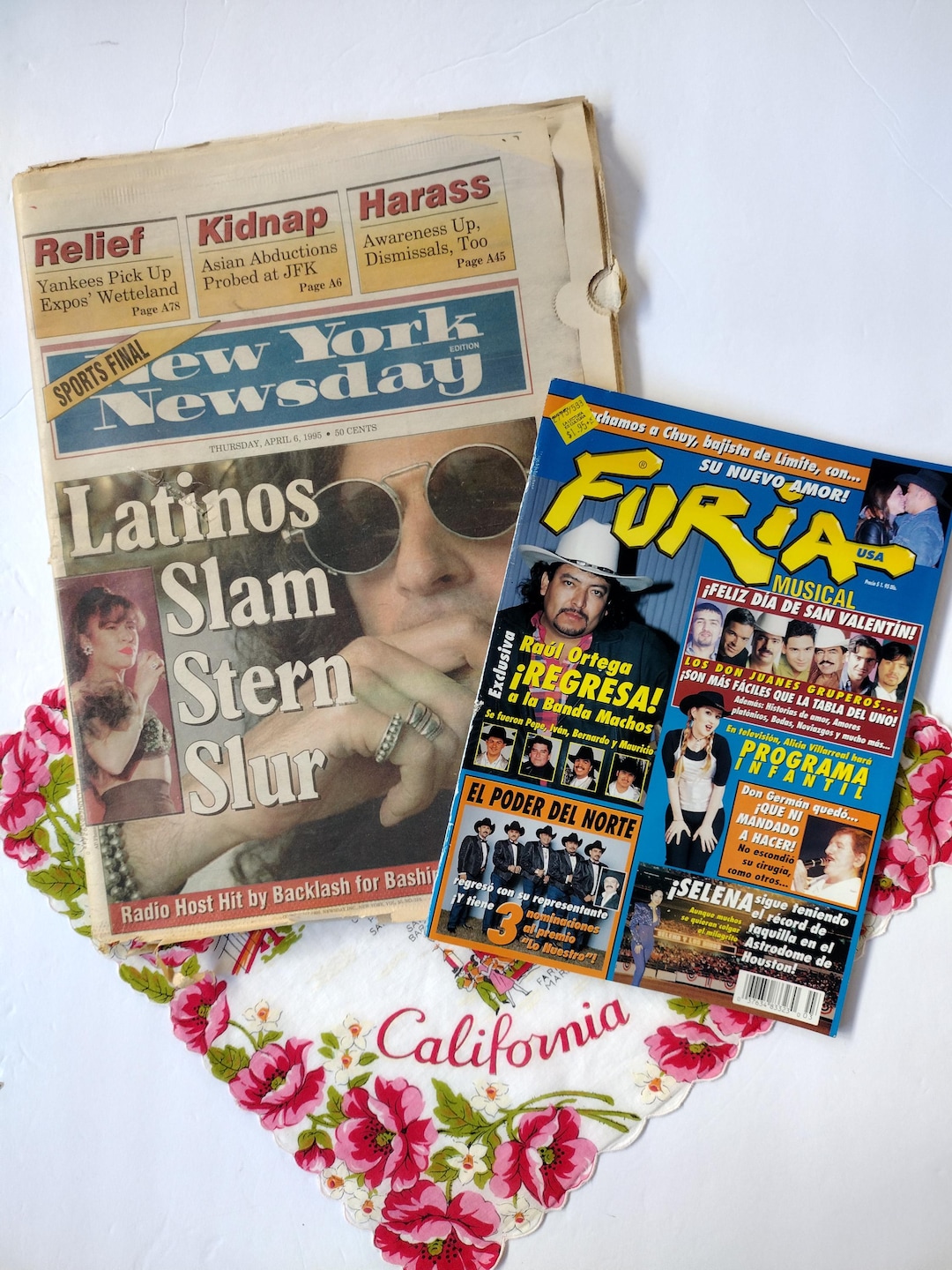 Vintage Selena Quintanilla Magazine Furia Selena New York Newsday 1995 ...