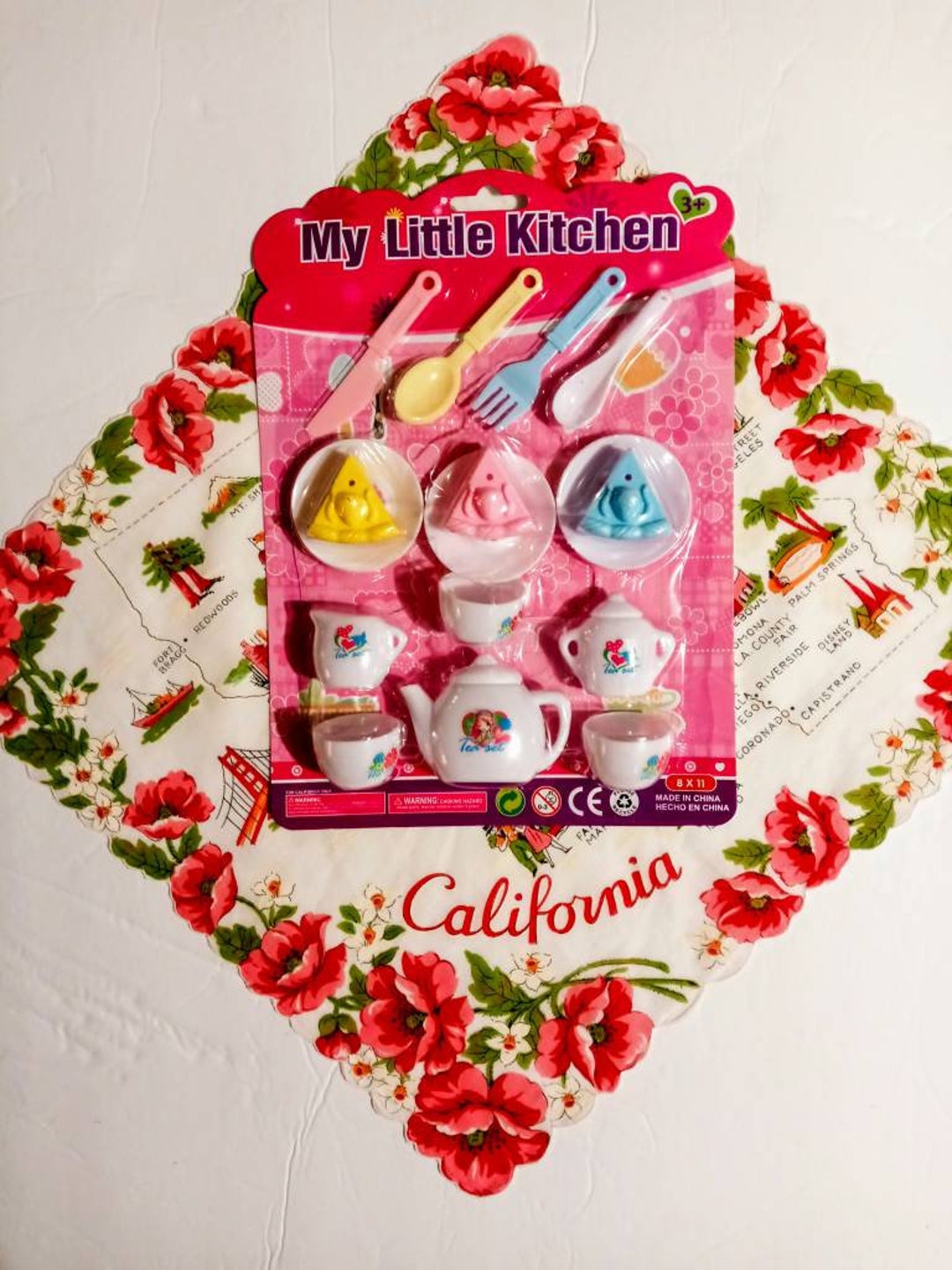 Child's Birthday Cake Play Set My Little Kitchen Children's Tea Set ...
