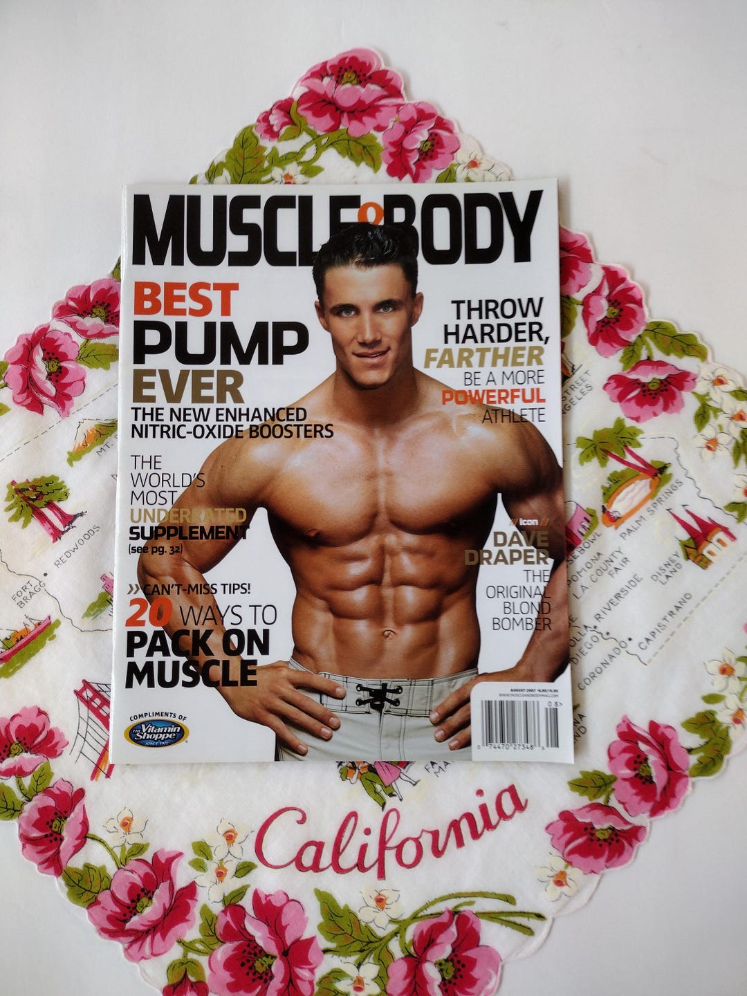 Vintage Muscle and Body Men's Fitness Magazine Bodybuilding Magazine - Etsy