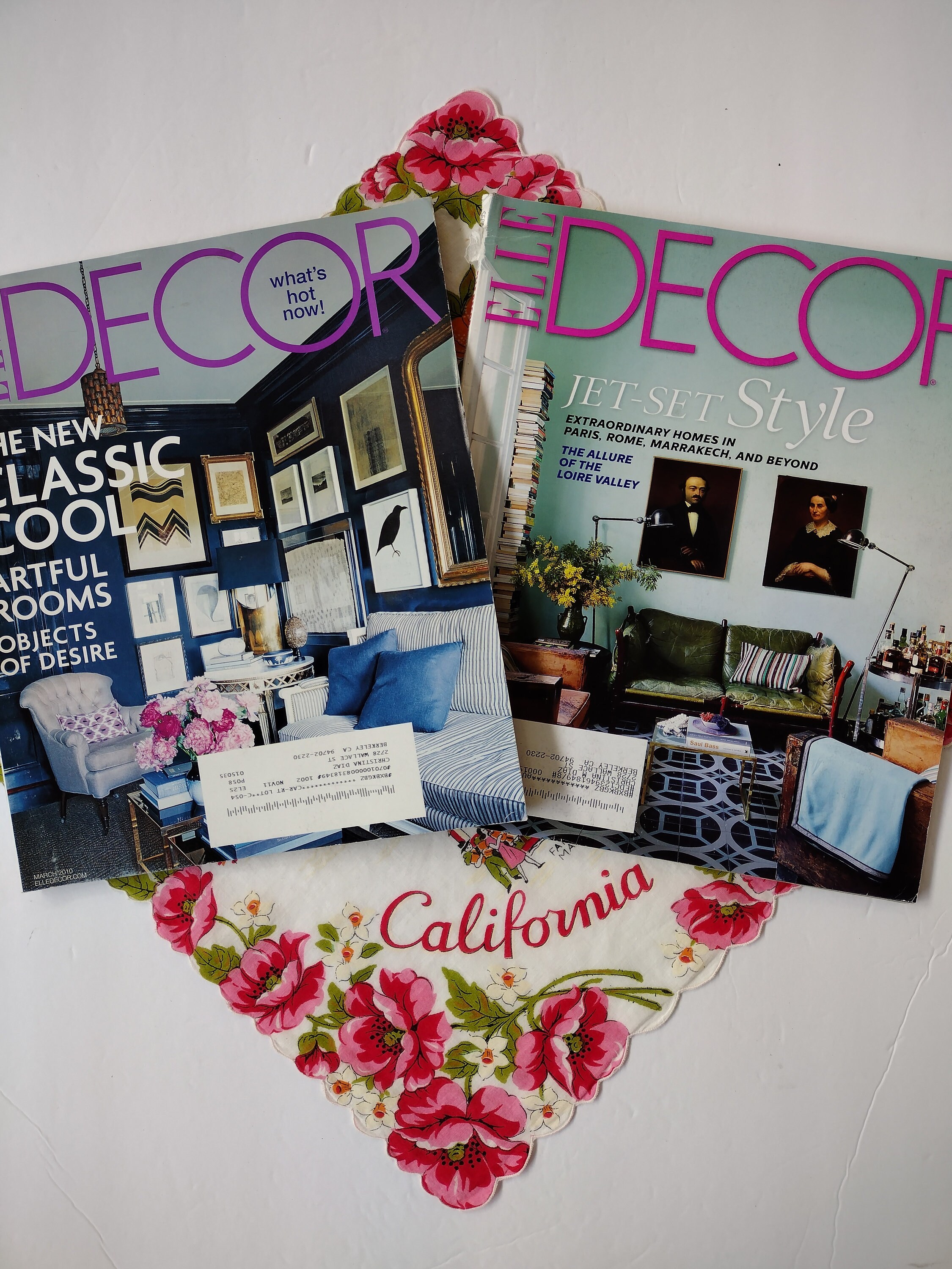Vintage Elle Decor Magazines Interior Design Magazines Decorating Ideas ...