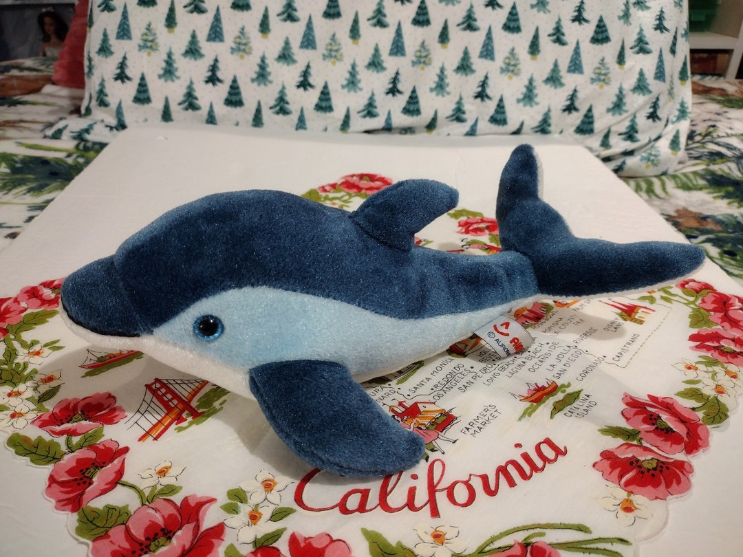 Vintage Florida Whale Plush Toy HTF Mint Stuffed Animal - Etsy