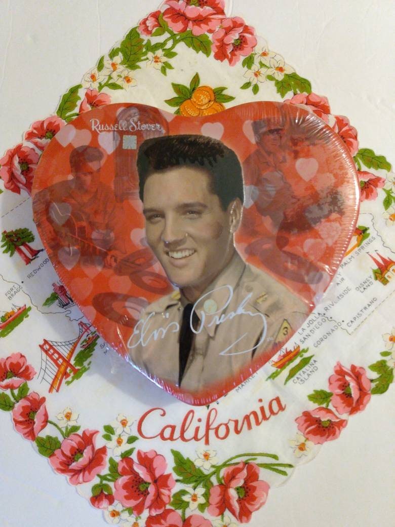 Vintage Elvis Presley Valentine's Day Box of Chocolates - Etsy