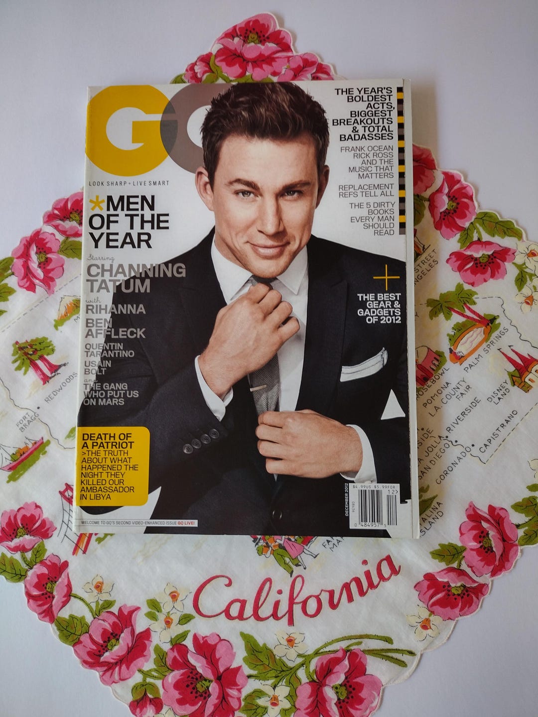 Vintage GQ Magazine Channing Tatum Magazine 3 - Etsy