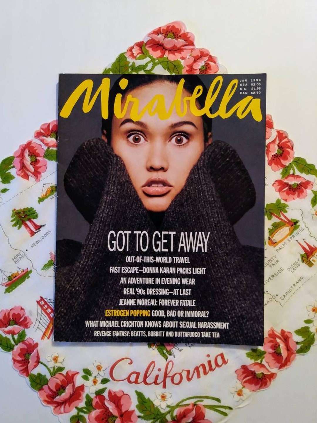 Mirabella Magazine Tia Carrere English Magazine Vintage Fashion ...