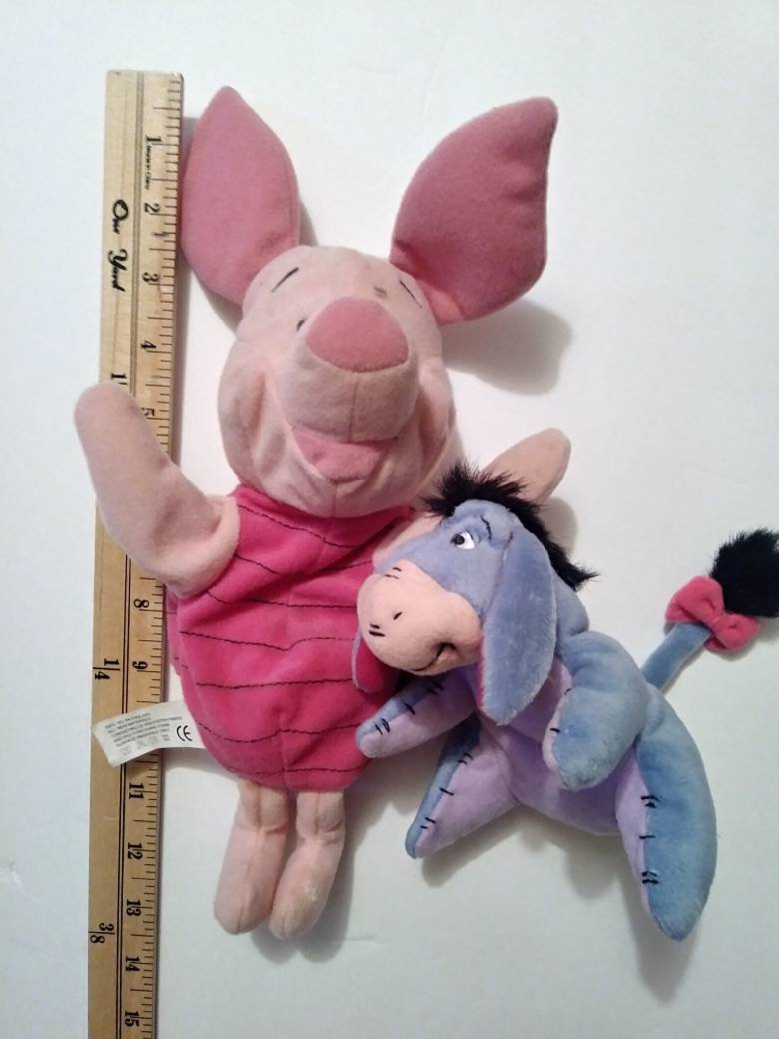 Winnie the Pooh LOT With Talking Piglet Toy and Eyore Plush Toy - Etsy