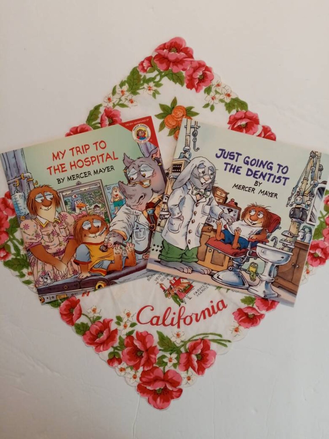 Vintage Mercer Mayer Book LOT Just Going to the Dentist My Trip to the ...