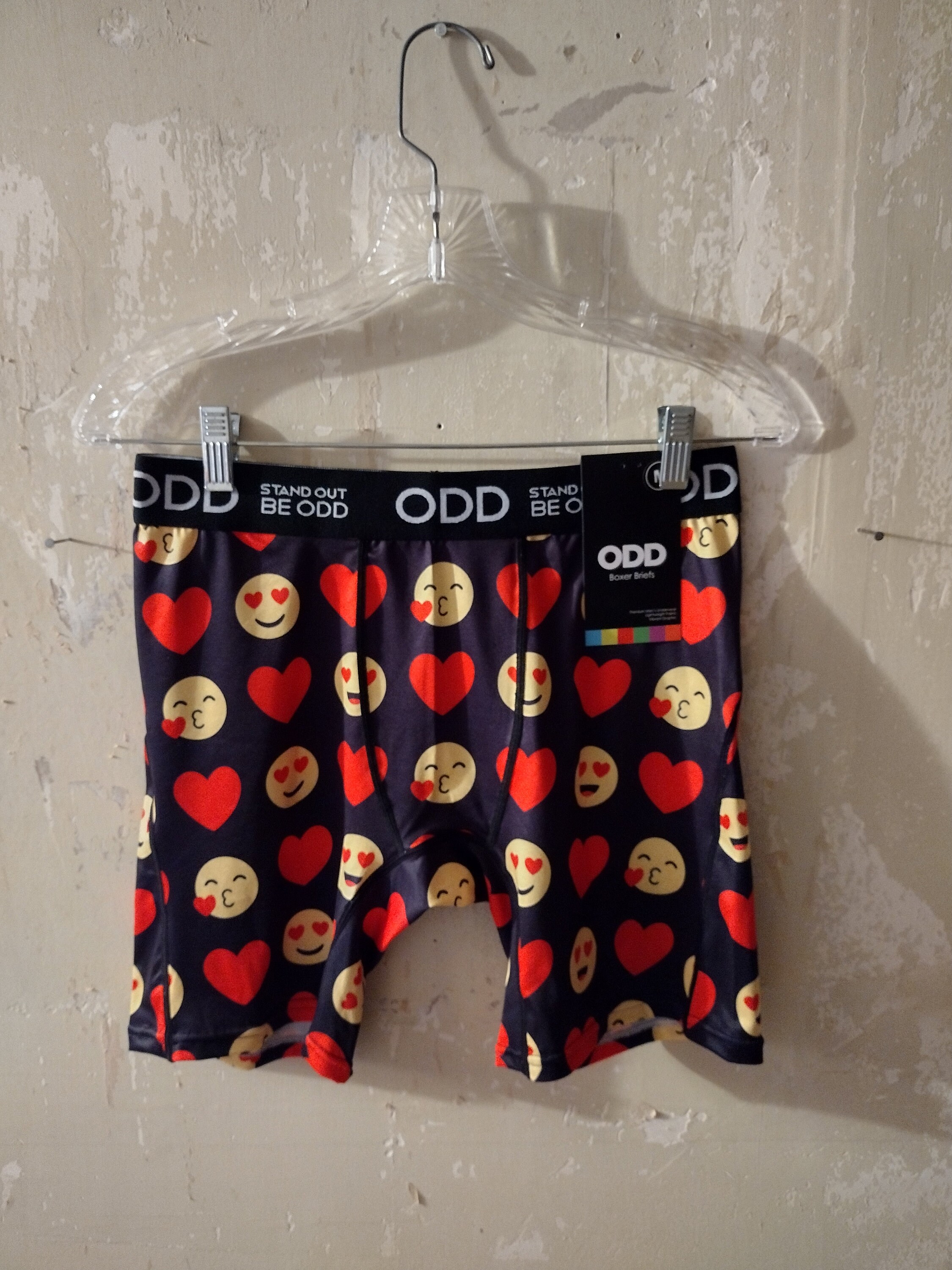 Men's Smiley Face Boxers Medium Boxer Briefs M Hearts - Etsy