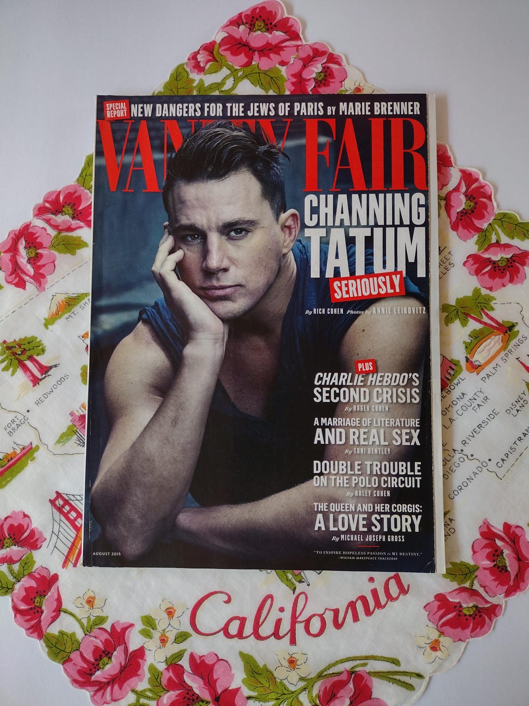 Vintage Vanity Fair Magazine Channing Tatum Magazine - Etsy
