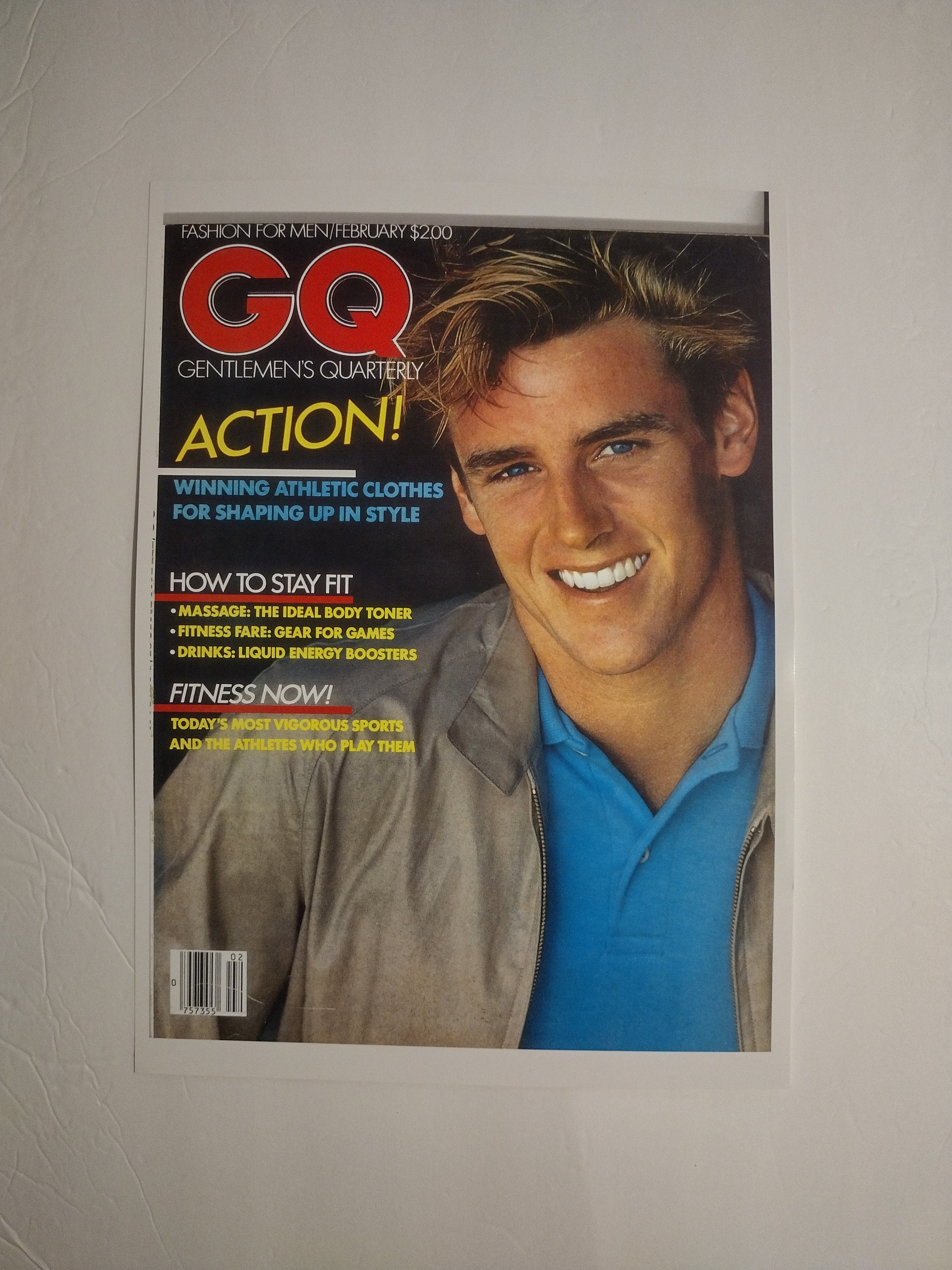 Vintage GQ Magazine Beef Cake Poster Hunk Poster - Etsy