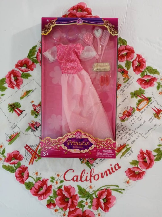Barbie Doll Princess Gown With Accessories Barbie Clone Pink - Etsy UK
