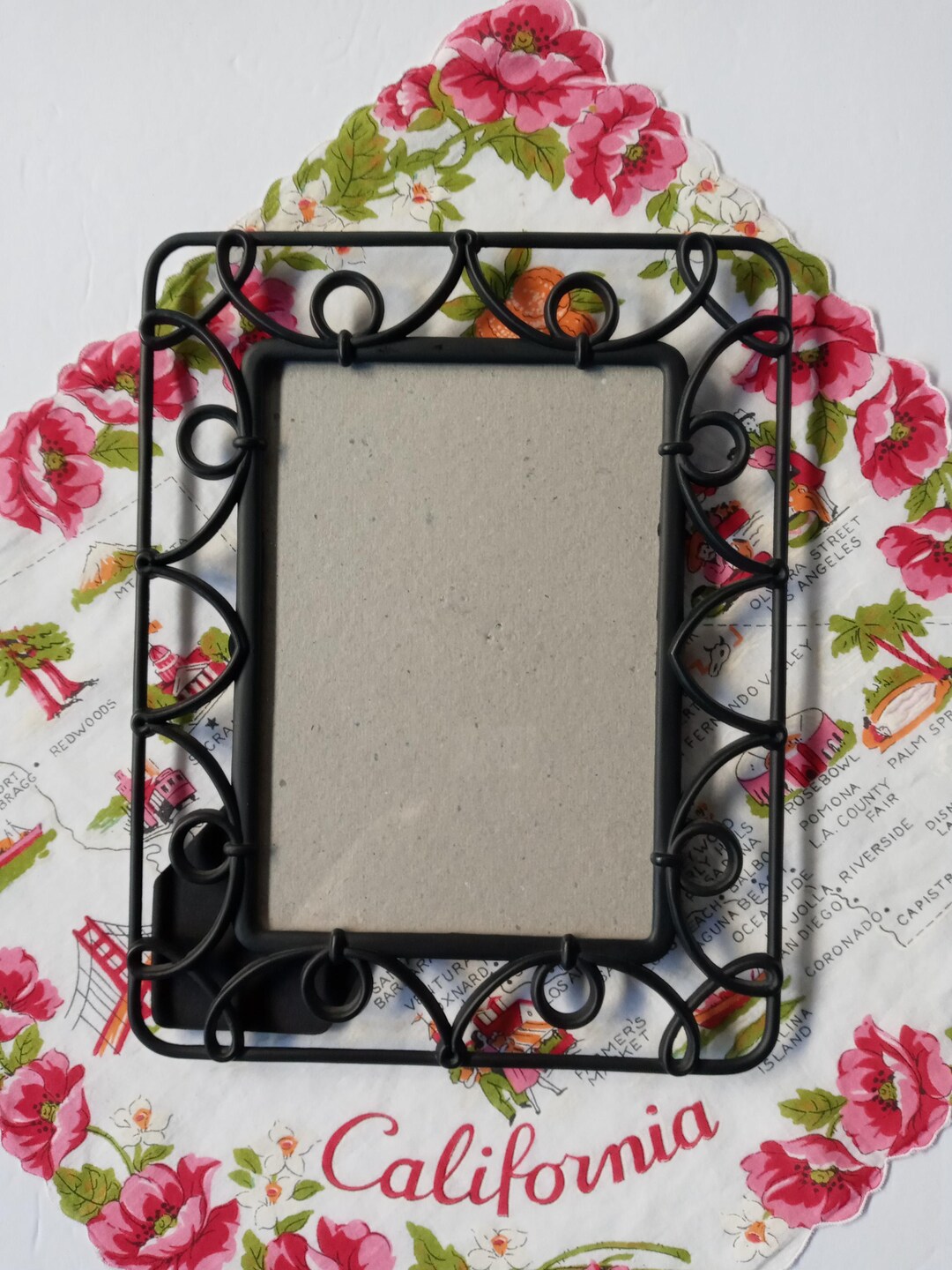 Vintage Photo Frame Black Metal Photo Frame 5x7 Photo Frame #2 - Etsy