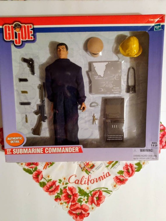 Vintage GI Joe Action Figure Submarine Commander GI Joe | Etsy