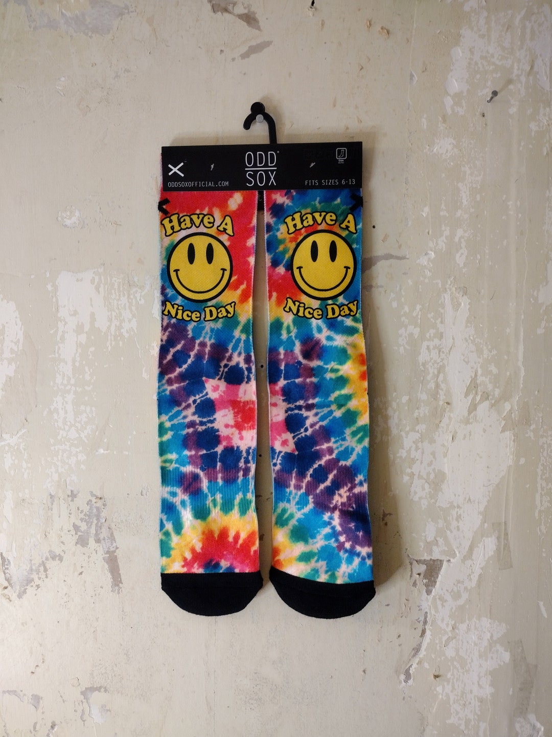 Men's Smiley Face Socks Unisex Socks 6-12 Have A Nice Day Socks - Etsy