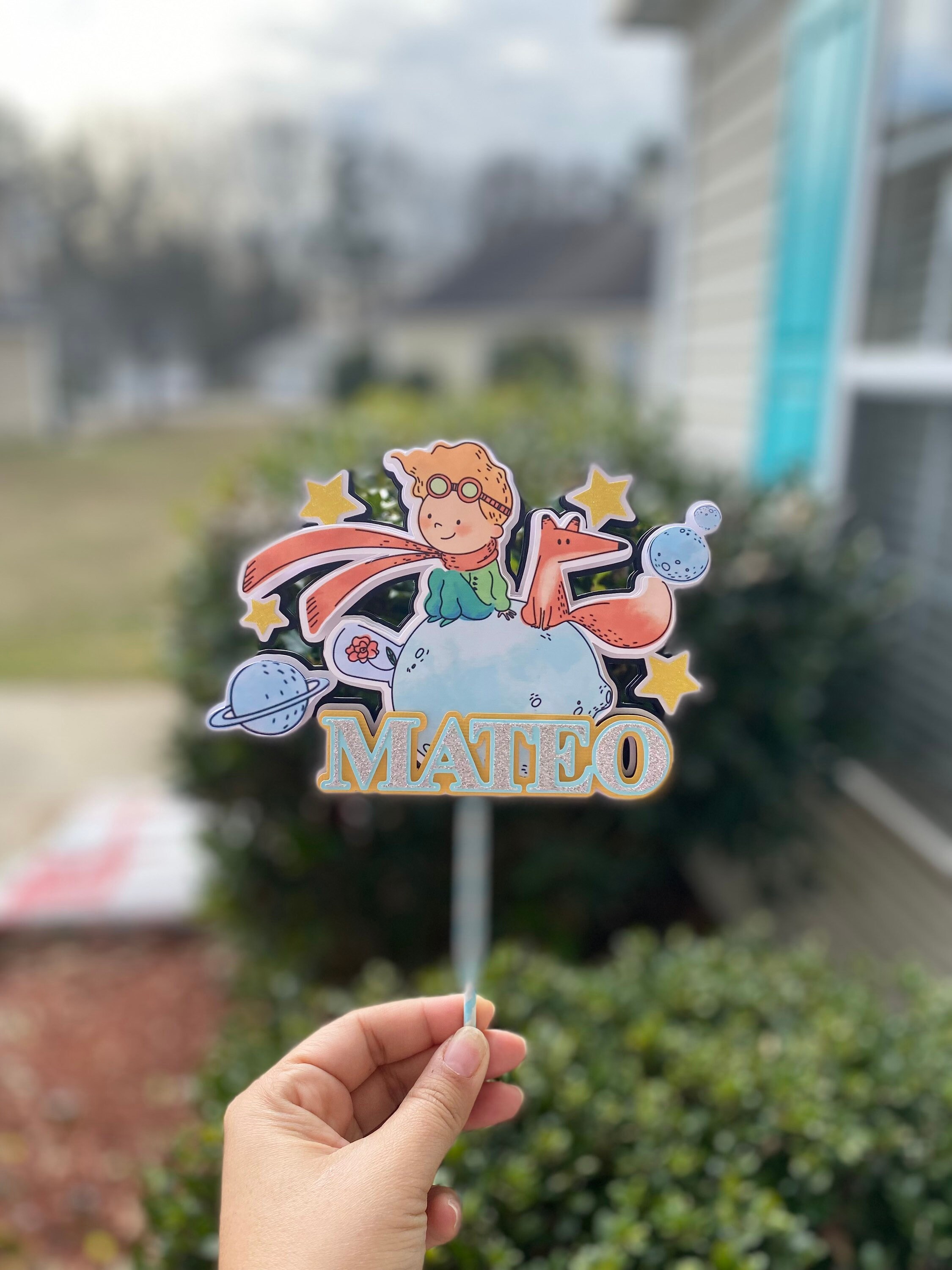 Princesito Inspired Caketopper El Princesito Caketopper Cake - Etsy