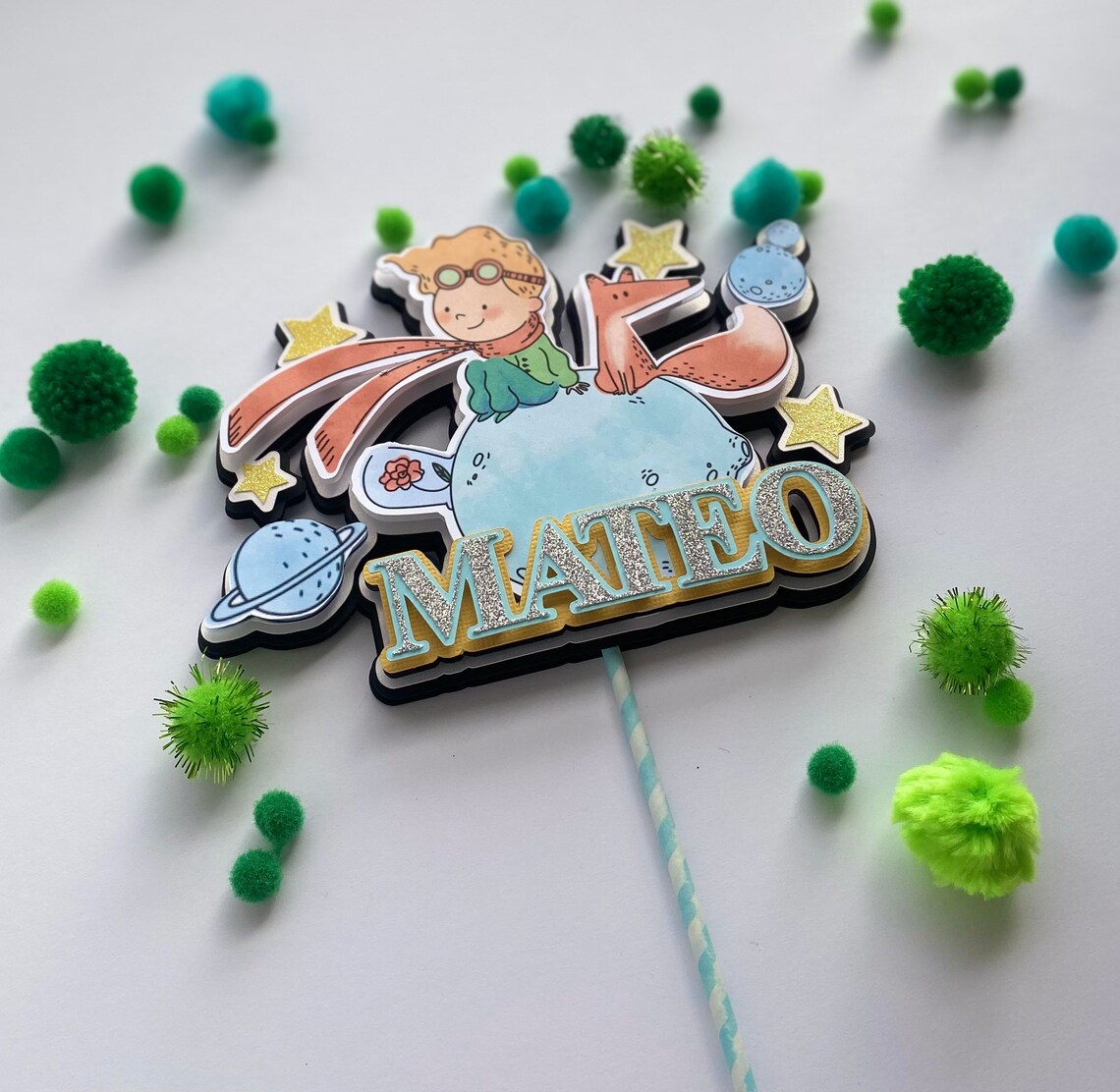 Princesito Inspired Caketopper El Princesito Caketopper Cake - Etsy