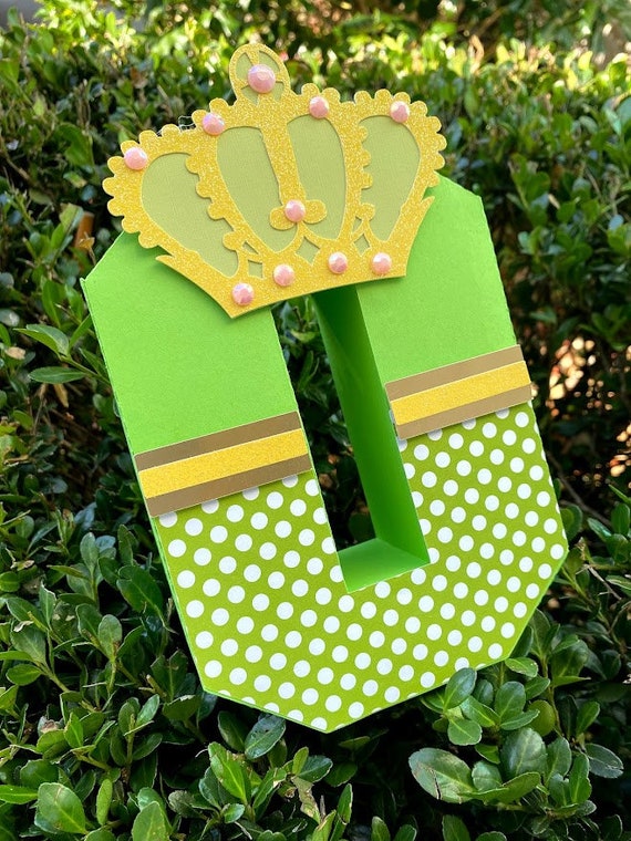 Princess Tiana Inspired 3D Letters Princess Tiana 1st - Etsy