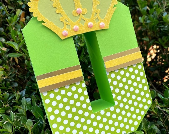 Princess Tiana Inspired 3D Letters, Princess Tiana 1st Birthday, Baby ...