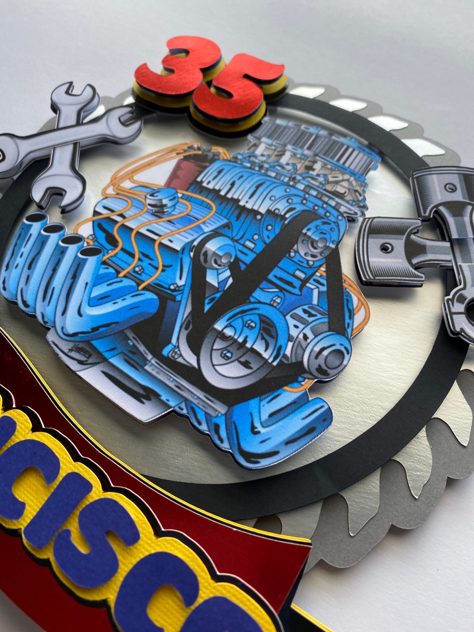 Mechanic Caketopper Caketopper - Etsy