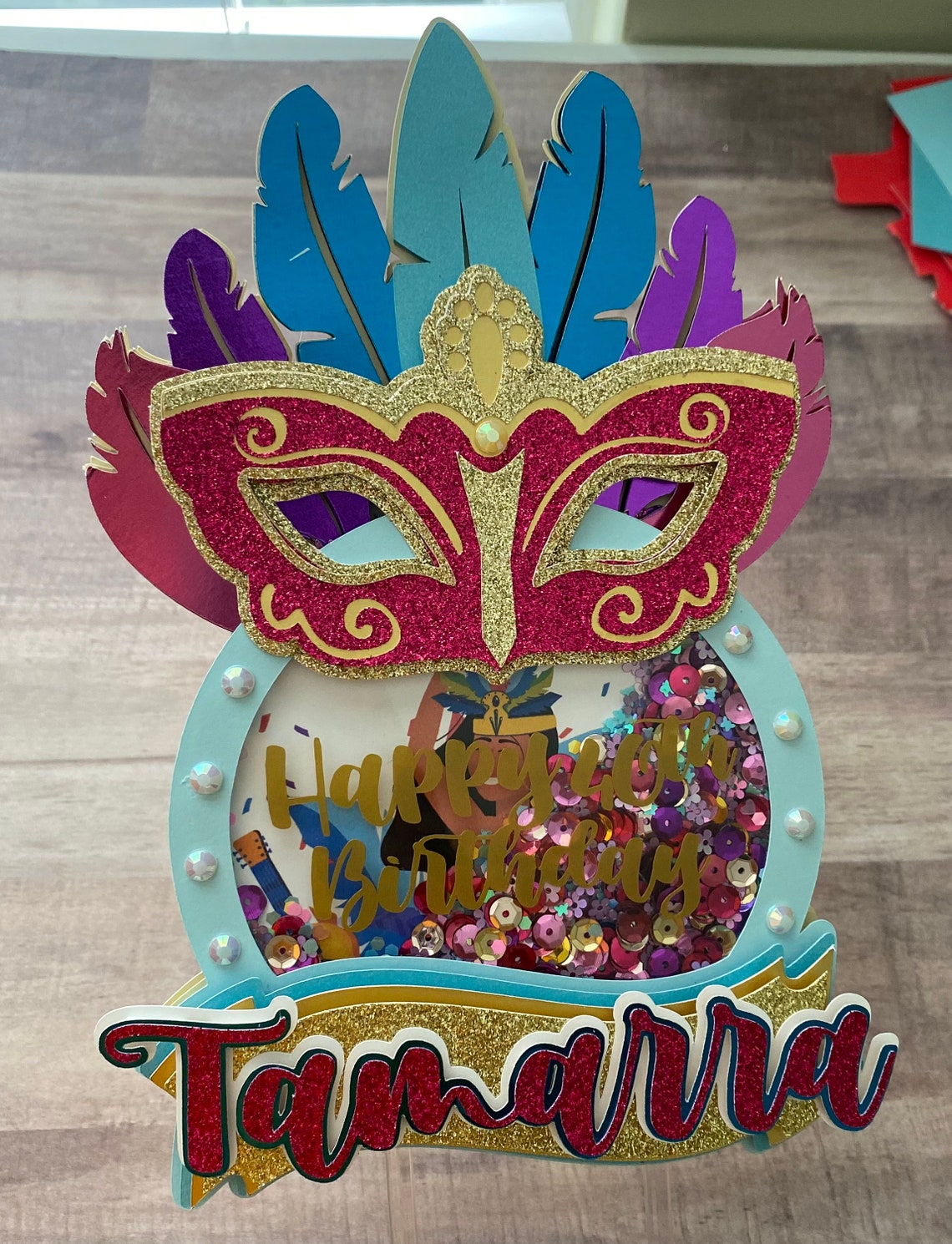 Carnaval Cake Topper Carnaval Birthdays Carnival Birthday - Etsy