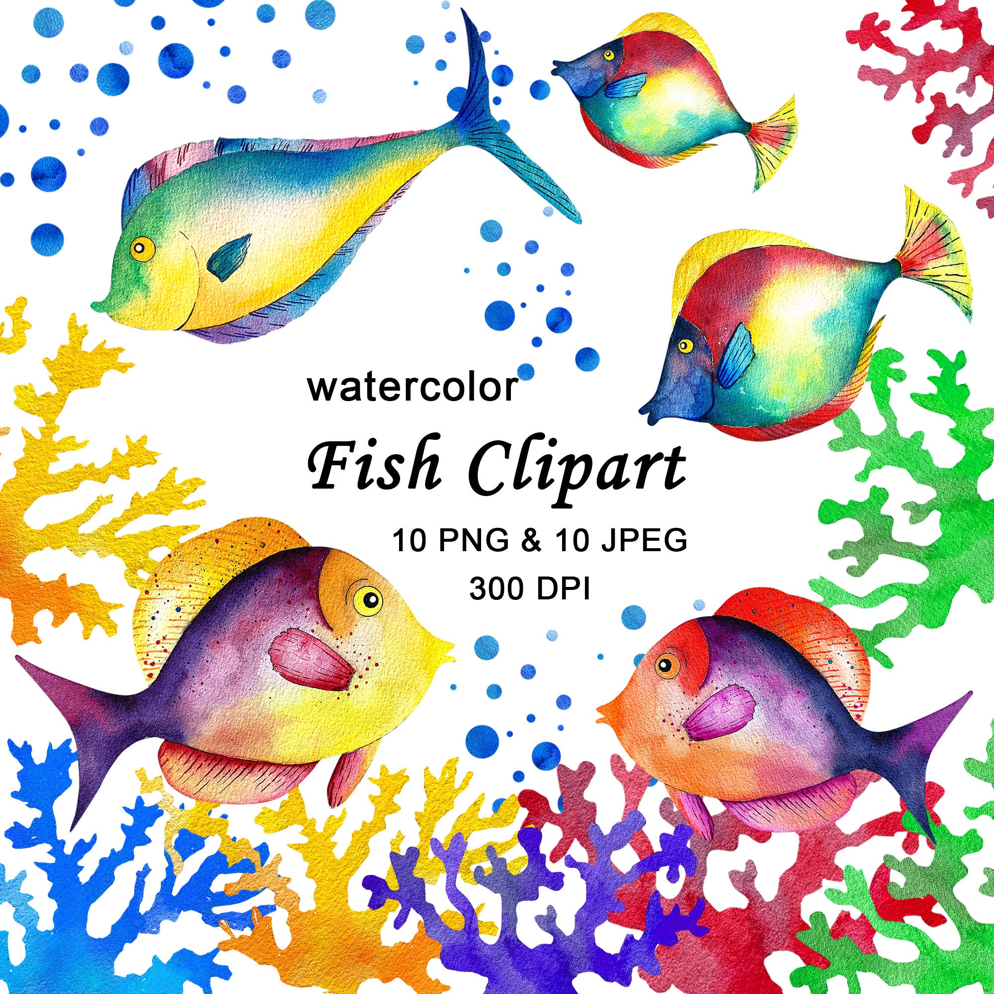 Tropical Fish Clip Art