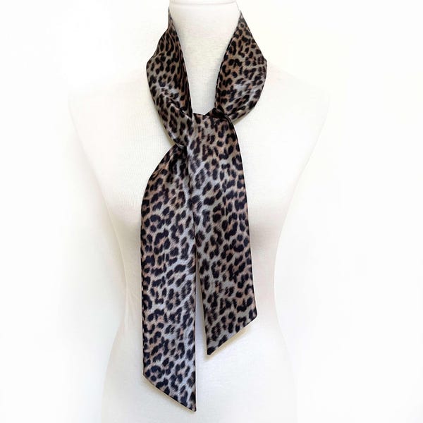 Leopard Scarf for Bag - Etsy