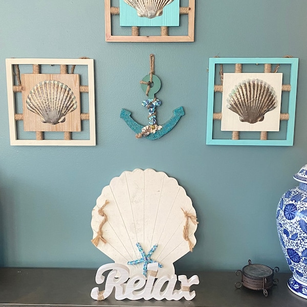 Seashell Wall Decor - Etsy
