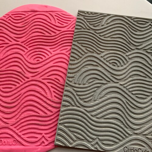 Geo Waves Polymer Clay Texture Themed Flexible Sheet Swirls - Etsy