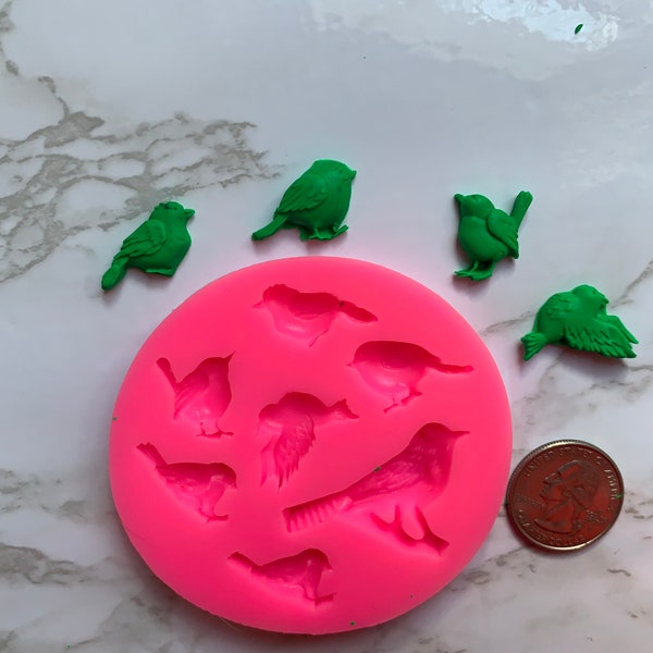 Bird Silicone Mold - Etsy