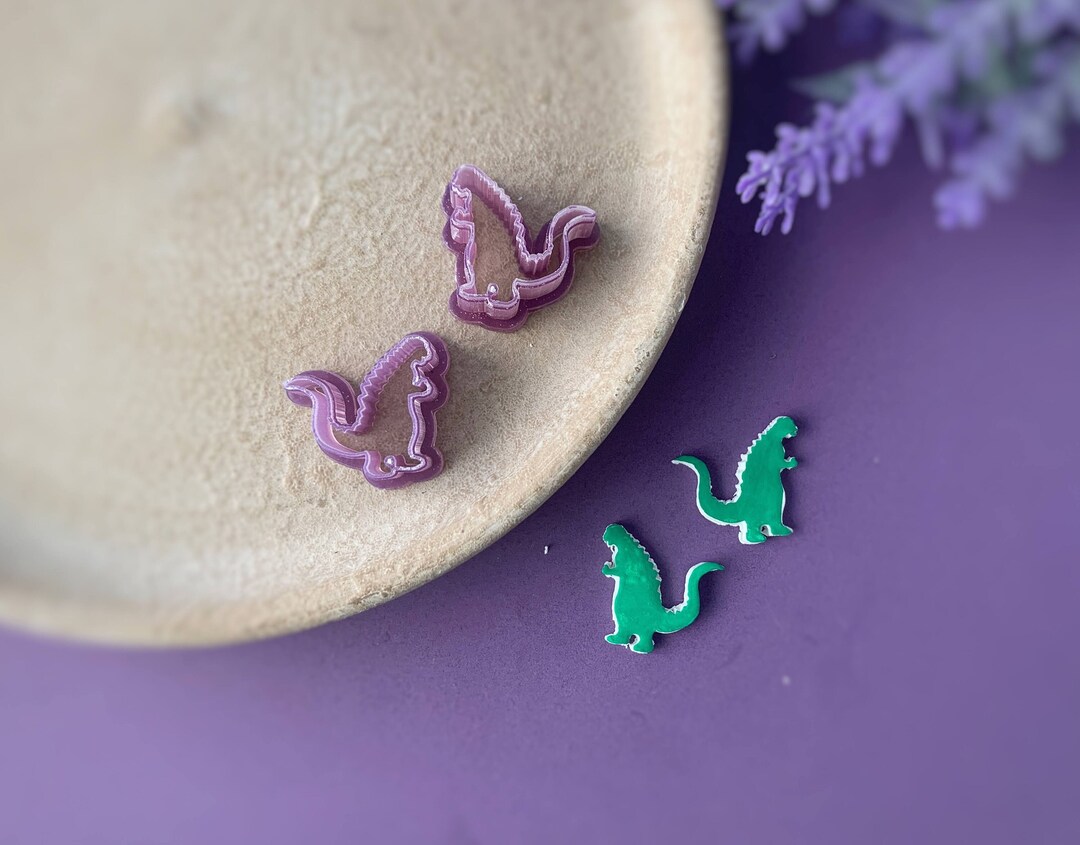Godzilla Polymer Clay Cutters, Gojira Sharp Stud Clay Cutters, Goliath ...