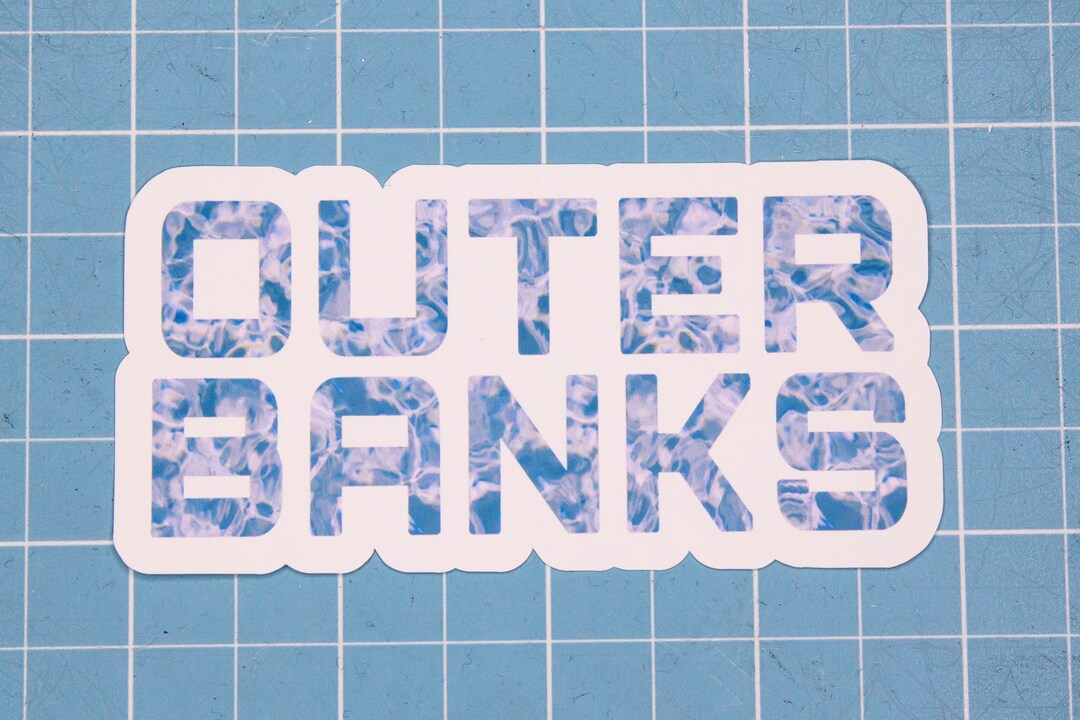 Outer Banks Vinyl Sticker - Etsy