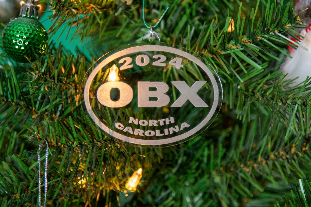OBX 2024 North Carolina Ornament - Etsy