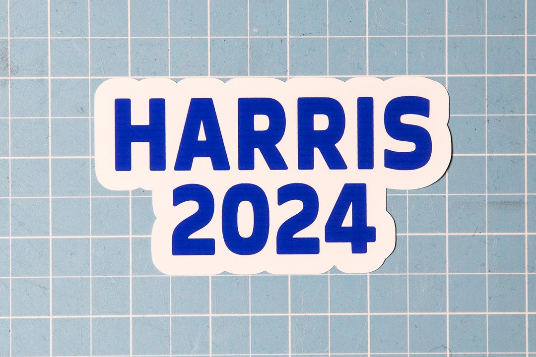 Harris 2024 Vinyl Sticker - Etsy