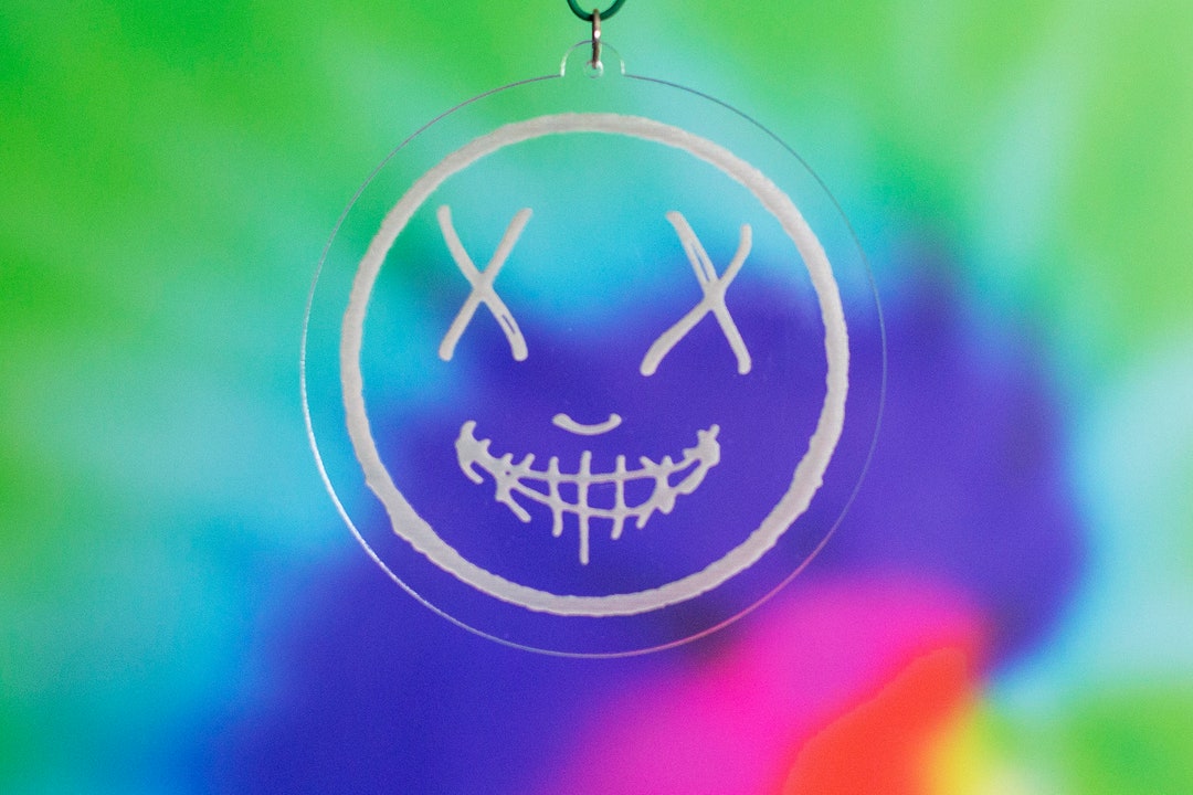 Purge Smiley Face Emoji Ornament - Etsy UK