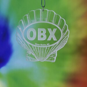 OBX Outer Banks Seashell Ornament - Etsy