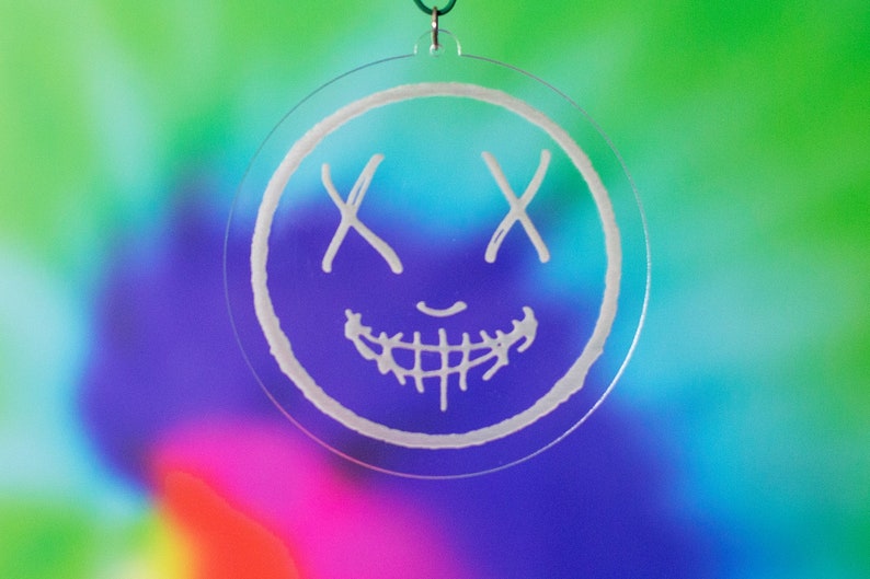 Purge Smiley Face Emoji Ornament - Etsy Ireland