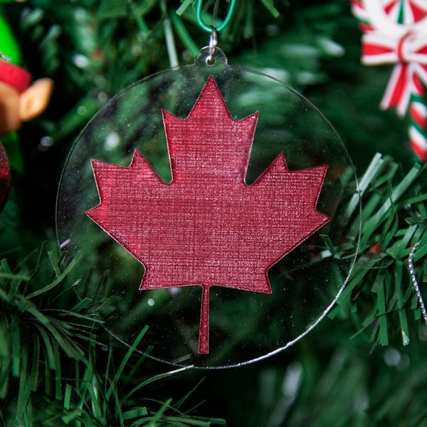 Canadian Christmas Ornaments - Etsy Canada
