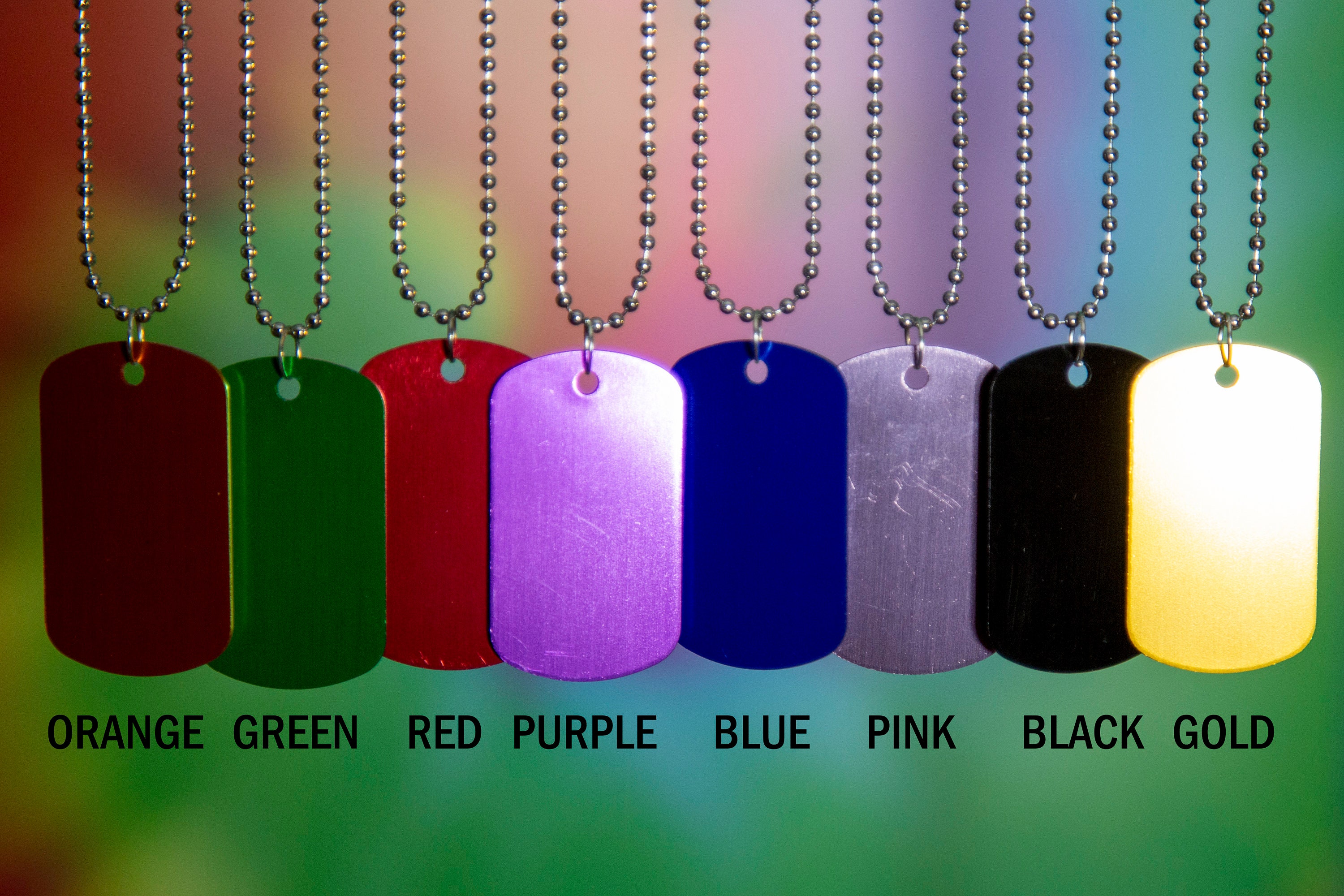 Ace of Spade Dog Tag Necklace | Etsy