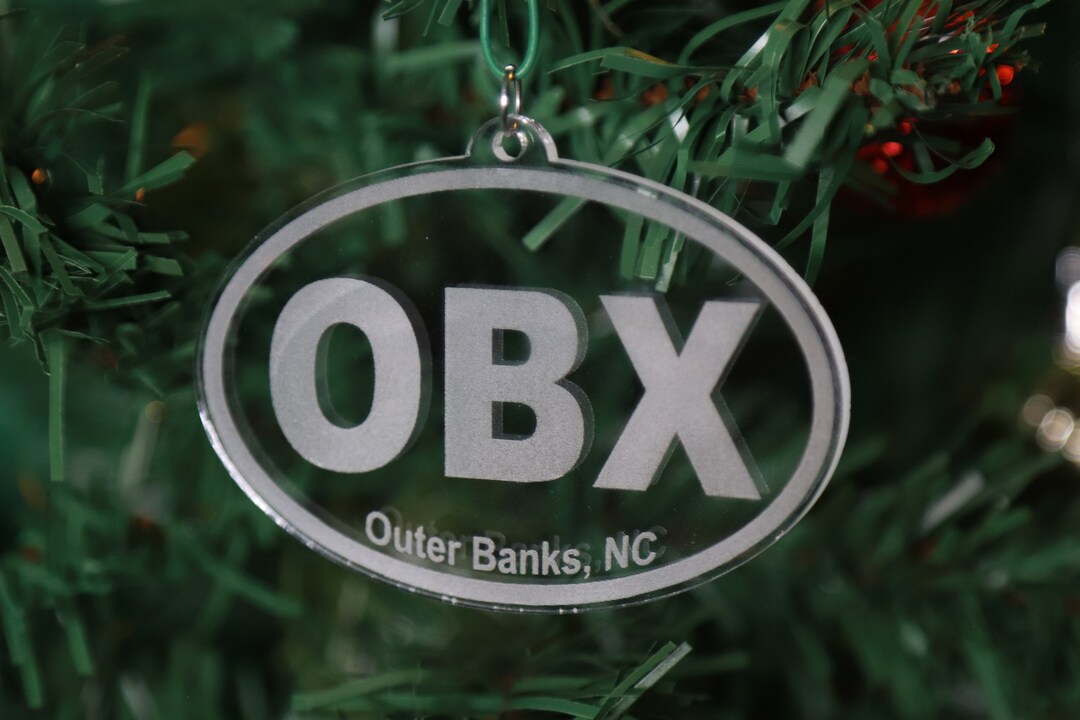 OBX Outer Banks Ornament - Etsy