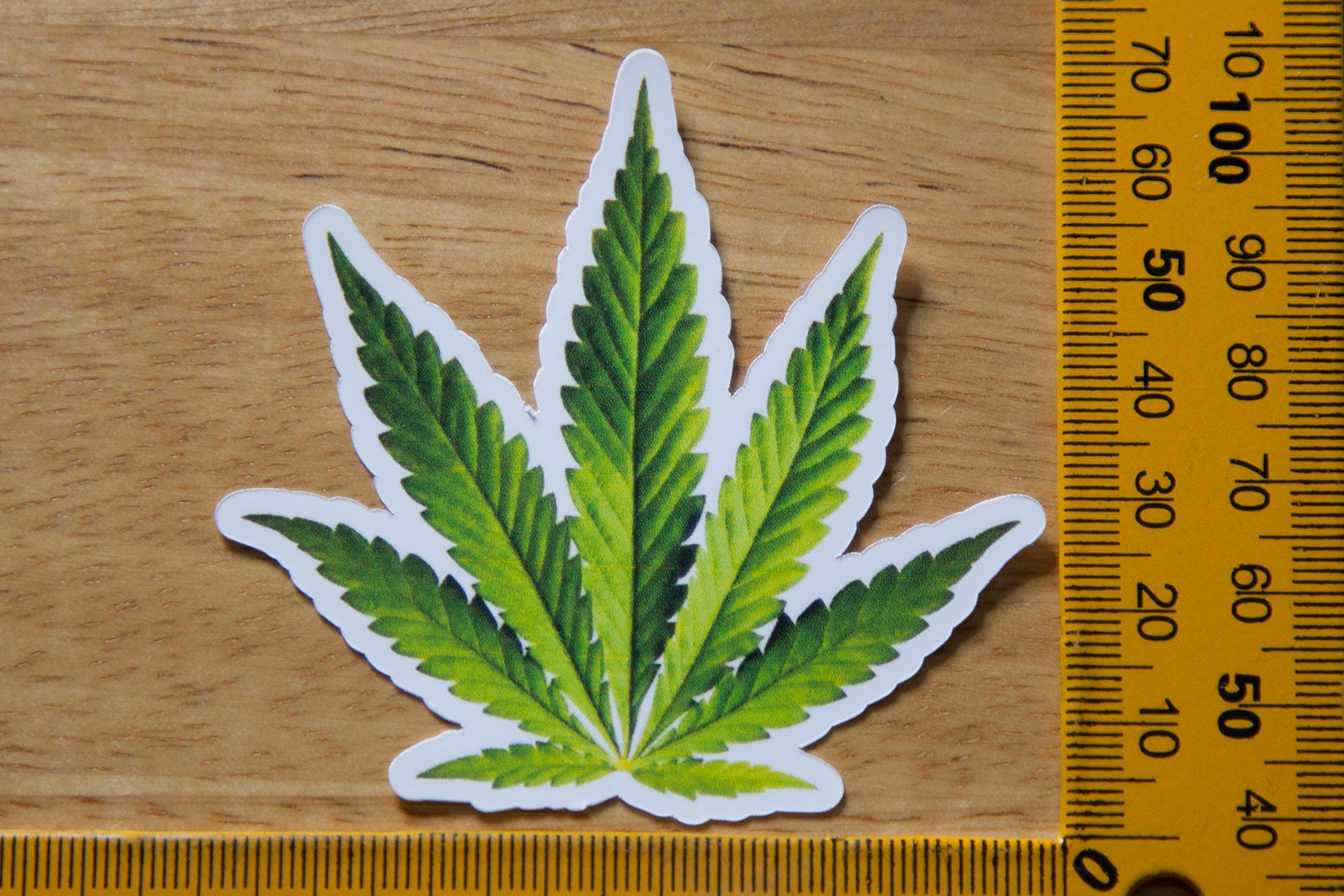 Pot Leaf Vinyl Sticker - Etsy